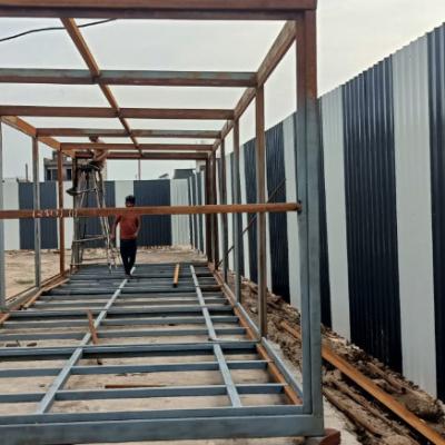 China 40ft 20ft Expandable Container Home Prefabricated 50mm 75mm 100mm 150mm Wall Thickness for sale