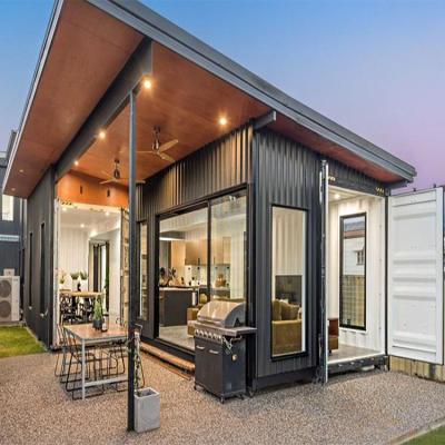 China Q235B Q355B Steel Expandable Container House Flat Pack Container Homes 20ft 40FT for sale