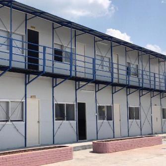 China 40ft 20ft Expandable Container House Pre Fab With 2 Bedroom 18mm MGO Board Floor for sale