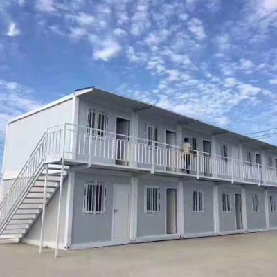 China Q235B Galvanized Steel Expandable Modular House 2 Storey Expandable Prefab Homes for sale