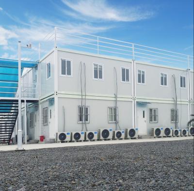 China Plywood Floor Container House Prefab Container Homes With EPS Sandwich Panel Wall for sale