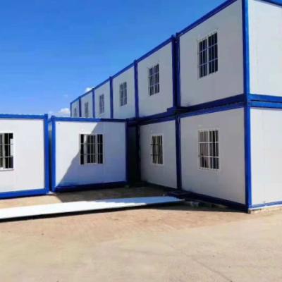 China Flexible Design Prefab Container House Homes with PVC Ceiling And Aluminum Window for sale