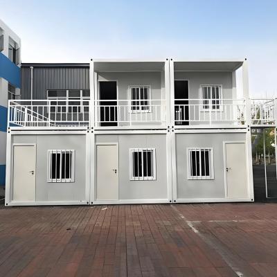China Portable Prefab Container House Weather Resistant Relocatable Container Homes Prefabricated for sale