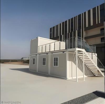 China Portable Prefab Container House Weather Resistant Relocatable Container Homes Prefabricated for sale