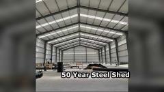 50 Year Steel Shed Double Layer Anti Corrosion Protection