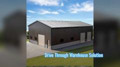 Drive Through Warehouse 1925sqm Steel Building