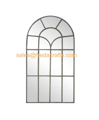China Large Decorative Simple Design Arcj  Art Decor Mirror Metal From  for Wall Hotsale for sale