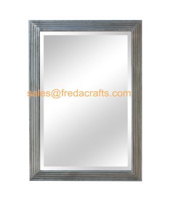 China China  Supplier Simple Design Rectangle Wall Mirror With Iron Sheet Frame for sale