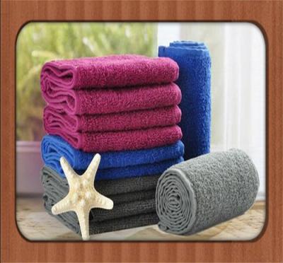 China hot sale custom 2016 new Cheap colorful face towel wholesale with high quality for sale