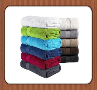 China High quality natural colored 100% organic cotton fabric plain dyed face towel for sale