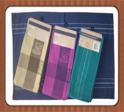 China textile china supplier hot sale cheap cotton print kitchen towel waffle tea towel for sale