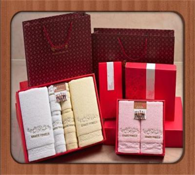 China Wholesale 100% Microfiber Boxed Luxury Bath Set Packing Gift Towel for sale