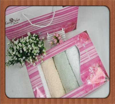 China 100% cotton high quality terry embroidery wedding promotional gift towel for sale