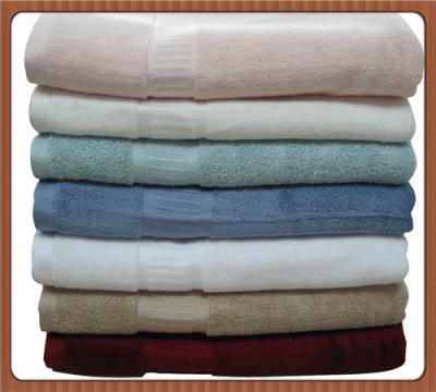 China wholesale 2016 hot sale soft dobby jacquard bath towel luxury bamboo fiber bath towel for sale