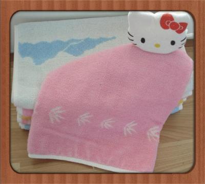China comfortable superfine bamboo cotton mixed face towel/square towel on sale for sale