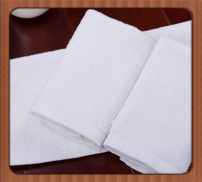 China 100% Good Quality white comfortable cotton durable used hotel towels/terry cloth towels for sale