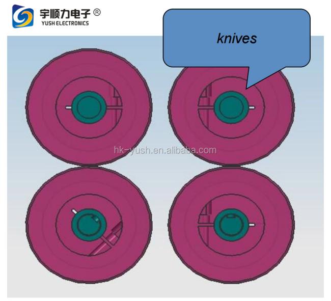 YSVJ-650 PCB Board Separator in operation