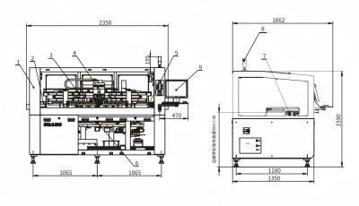 중국 PCB 솔더 페이스트 프린터 YSL-SL120 두께 20-40mm 안정 인쇄 품질 스크래퍼 각 0-20kg 판매용