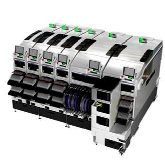 High Speed Energy Saving SMT Production Line Semi Auto electronic assembly line