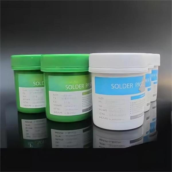 Lead Free Solder Paste No Clean Flux Cored Tin Bismuth Silver Alloy SMT Printer Welding Soldering Cream
