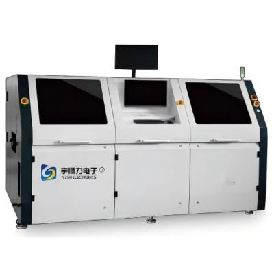 中国 デュアル電磁ポンプ搭載選択式自動はんだ付け装置 SUNFLOW YS-DS/450Z 販売のため