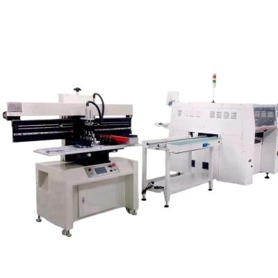 China SMT Assembly Production Line Fast Flexible Semi-auto  PCB Machine Production Line for sale