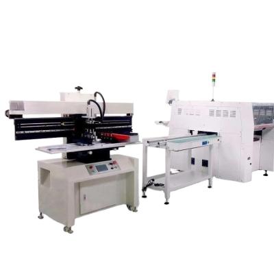 China SMT Assembly Production Line  PCB Machine Economical Semi-auto High Quality  Production Line for sale