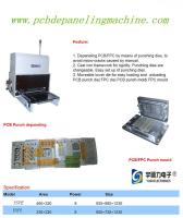 China SMT Line Supporting YSPE High Efficiency PCB Punching Machine for Circuit Board Processing for sale