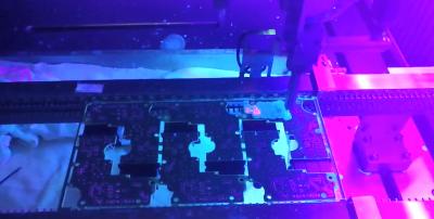China 950mm*1320mm*1540mm 50~60Hz 500KG PCB LED Nozzle Cleaning Machine / SMT Glue Dispensing Gel Equipment For Dies for sale