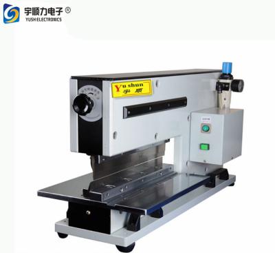 Chine 60W guide web de machine de la carte PCB coupé par V Depaneling à travers 2 lames circulaires à vendre