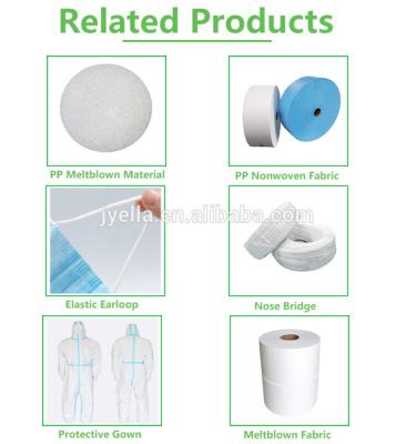 China 175cm 25gsm Polypropyleen Spunbond en de Niet-geweven Stoffen van Meltblown Te koop