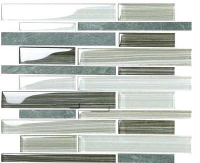 China New Best Selling  Atpalas Glass mix Stone  Mosaic Tile ATP-02-005 for sale