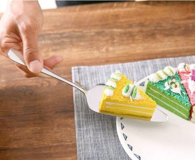 China Stainless Steel Cake Shovel Baking Tool Cake Cutter Kitchen Bakery Gadgets Pizza Spade Blade for sale