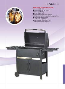 China New type square wood burning charcoal out door bbq for sale