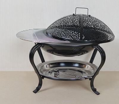 China Indoor and outdoor wrought iron brazier charcoal grills Brazier racks Charcoal stoves for sale