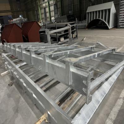 China Equipamento Plataforma Estrutura de aço Estrutura de estrutura Fabricação Suportes estruturais Galvanizados à venda
