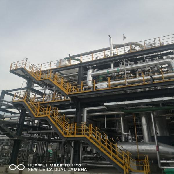 Quality Customized Steel Structure Pipe Rack For Prtrochemical Platform CE AISC JIS CWB for sale