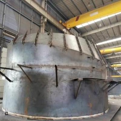 China Kiln Tail Preheater Cement Equipment Steel Components Crushing Station for sale