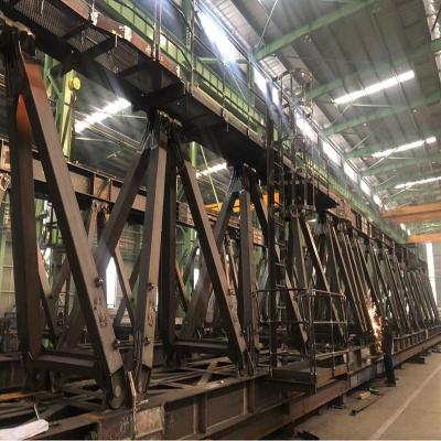 China Bridge Erecting Machine Heavy Steel Fabrication Bridge Construction CE AISC JIS CWB for sale