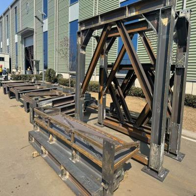 China Multi-story Equipment Platform Staal frame structuur met verf / HDG oppervlaktebehandeling Te koop