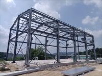 China Large Span Steel Structure Warehouse ASTM572 For Primary Framework‌ for sale