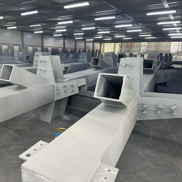 Quality High Load Bearing Capacity Box Column Steel Stucture Customized For Multi Storey for sale
