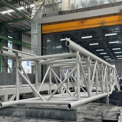 Cina Q235B Q355B Struttura del traliccio in acciaio Progetto di costruzione di stadi in acciaio in vendita