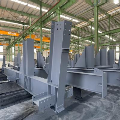 China Voorgefabriceerd staalgebouw Constructie Staal frame Commercieel gebouw Te koop