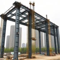 China Customized High Rise Steel Building Solution Painted / Galvanized Surface for sale