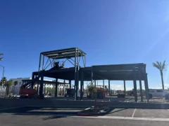 Hoogwaardige staalstructuur Fabricatie Constructie ASTM weerbestendige