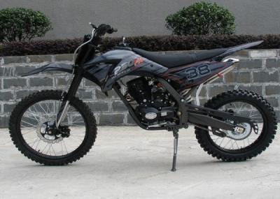 China 250cc Dirt Bike Motorcycle Black With Manual Transmission 8L Oil Tank for sale