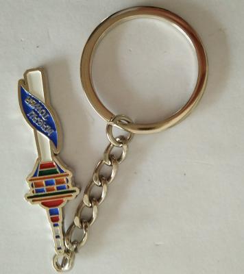 China Factory custom Bottle opener Keychain ; fashion key accessories zinc alloy key ring ;Key accesso for sale