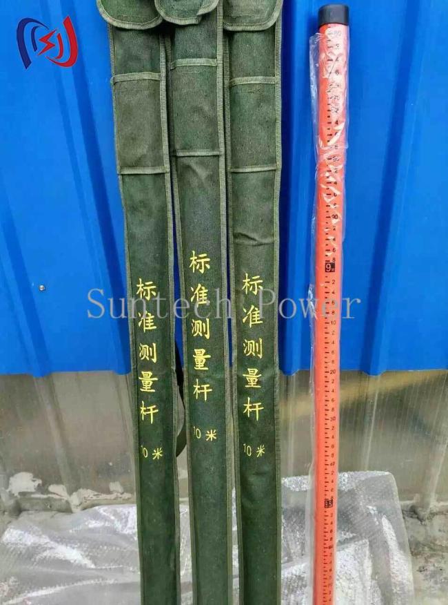 Telescopic Height Measuring Rod for transmission line work