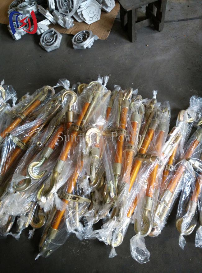 Dual Hook Aluminium Alloy Turnbuckle for power transmission line stringing